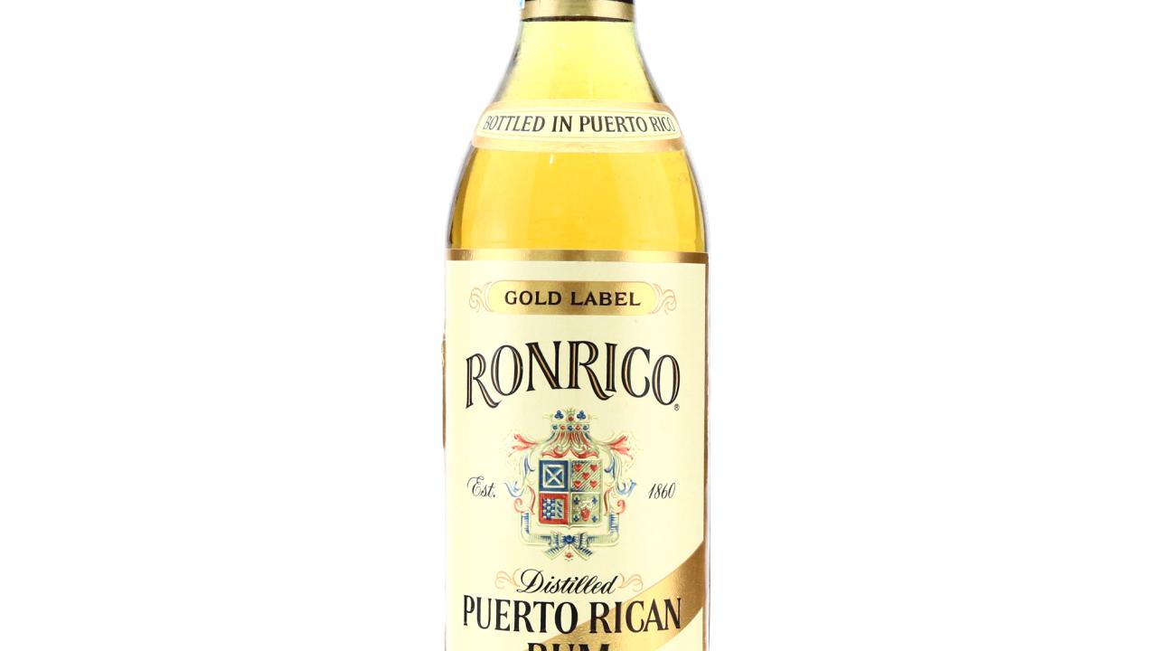 Ronrico Gold Label Puerto Rican Rum circa 1970s Rum | Rum Auctioneer